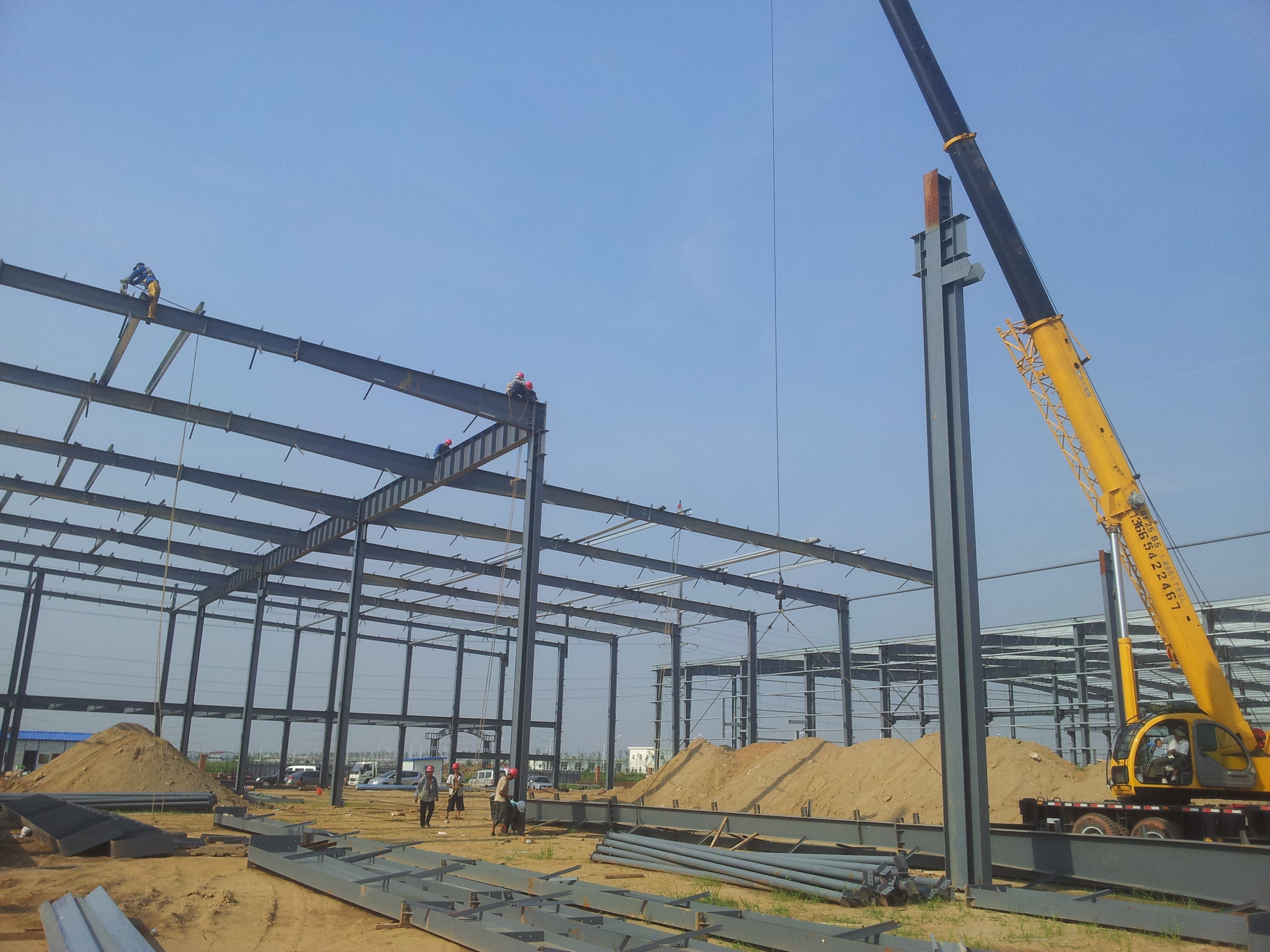 Fire Resistant Steel Structure Buildings | Industrial Grade